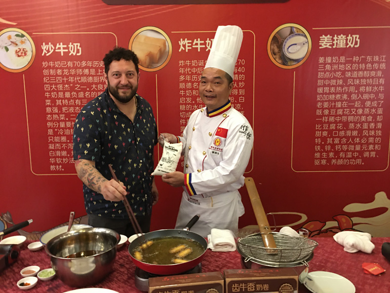 Dénia deja su huella en un gran parque temático gastronómico de China
