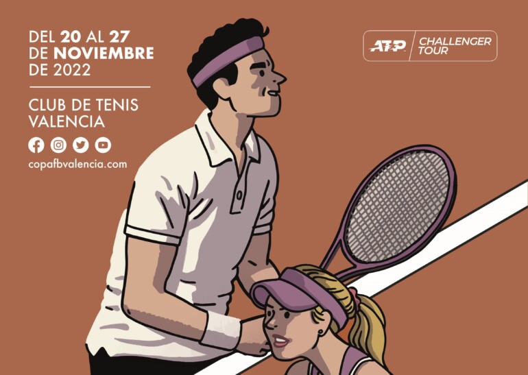 Paco Roca crea el cartel de la Copa Faulcombridge Open Ciudad de València