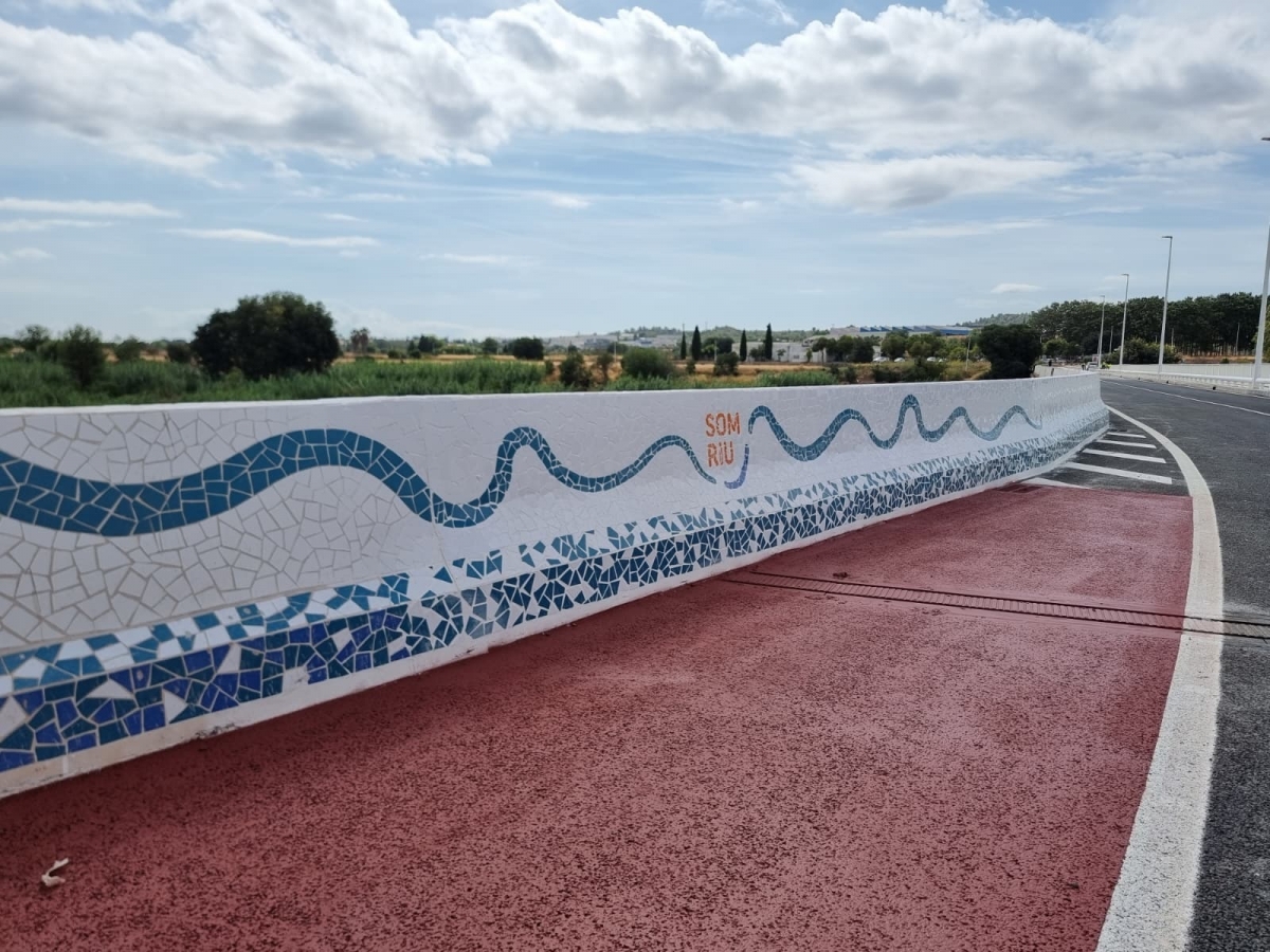 Reabre al tráfico el puente de la CV-336 en Riba-roja afectado por la ...